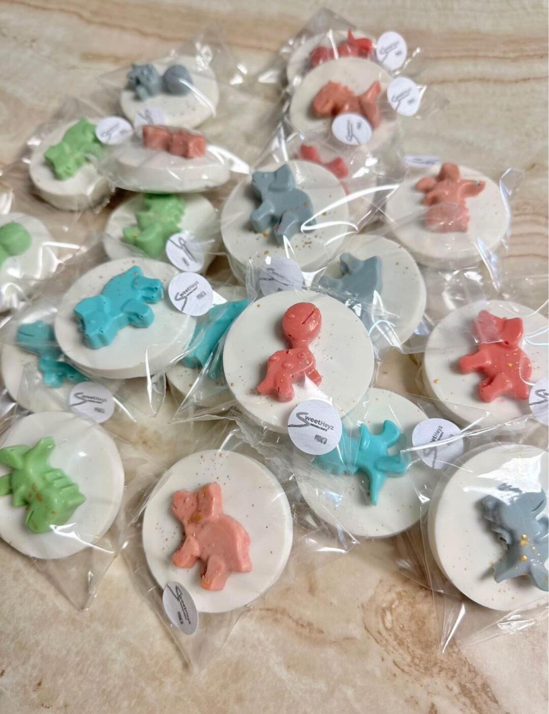 Custom Party Favours - Chocolate Covered Oreos - Individually Wrapped ...