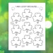 St. Patrick's Day Printable, Shamrock Printable, I'm Lucky Because ...