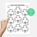 St. Patrick's Day Printable, Shamrock Printable, I'm Lucky Because ...