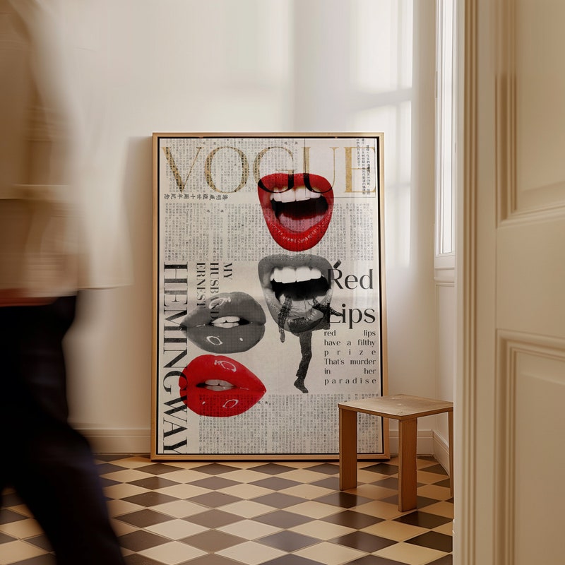 Vogue Poster - Etsy