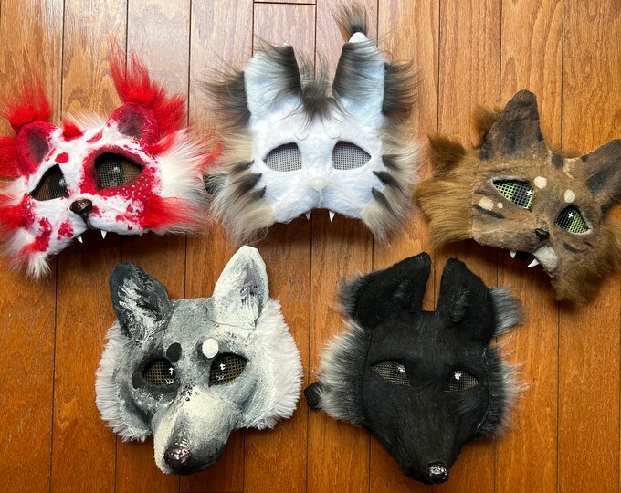 Maskzrus Commission: Therian Style Animal Mask Optional Teeth Good ...