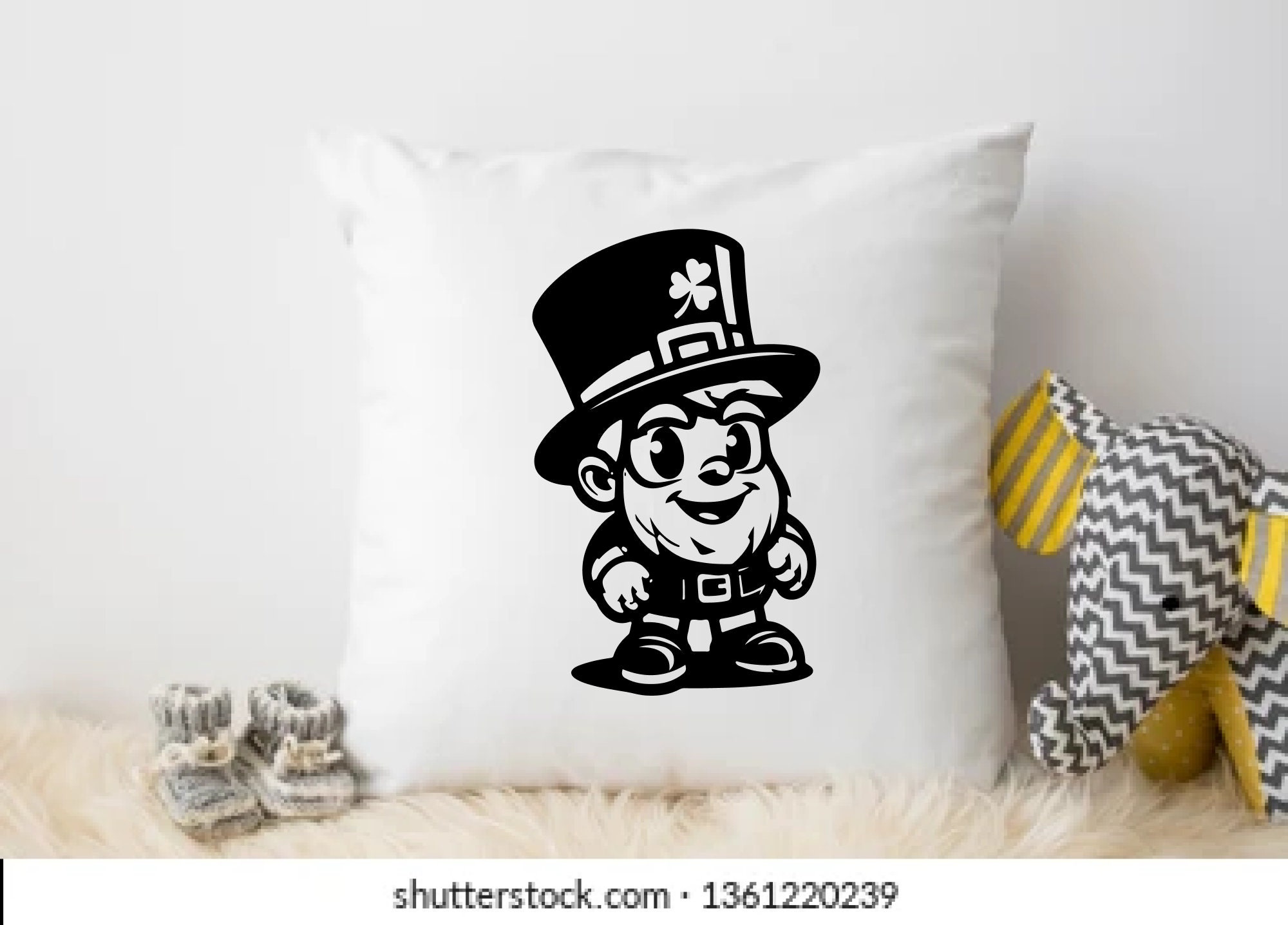 Classic Leprechaun PNG & SVG, St. Patrick's Day Clipart, Lucky Charm ...