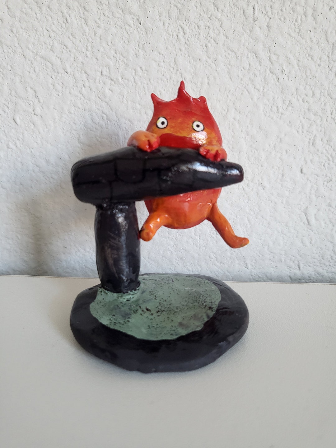 Calcifer Howls Moving Castle Figure - Etsy