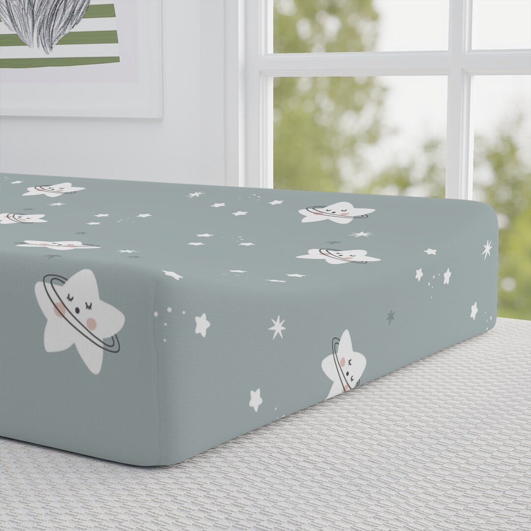 Sleep Amongst the Stars Baby Changing Pad Cover - Etsy