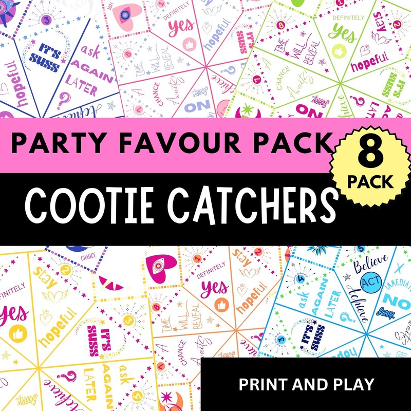 Cootie Catcher Wedding - Etsy