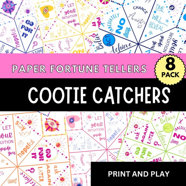 Wedding Cootie Catchers - Etsy