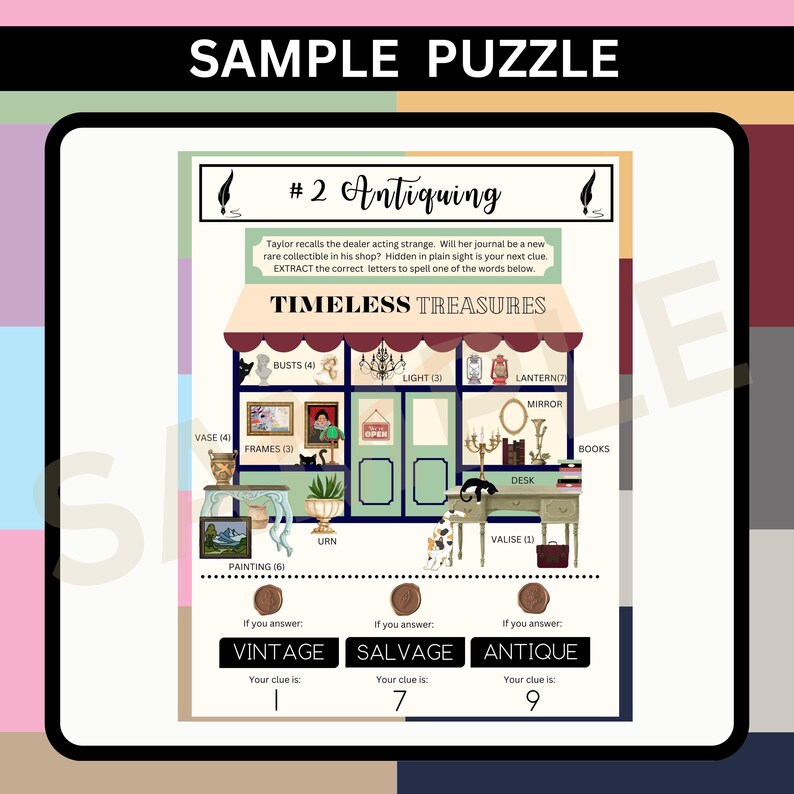 Escape Room for Fans of Taylor Merch for Girls Party Activity Puzzle ...