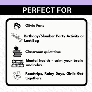 Olivia Inspired I Spy Colouring Page for Guts and Sour Fans birthday ...