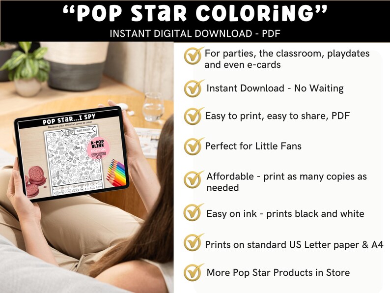 K-POP Girl Group I-spy Printable: Fun Activity for Blinks (PDF/PNG) - Etsy