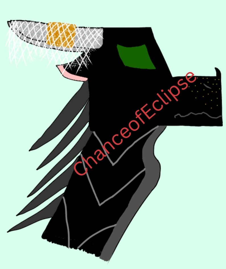 Toxin the Hivewing Wof Wings of Fire Fan Art Digital Art Download - Etsy