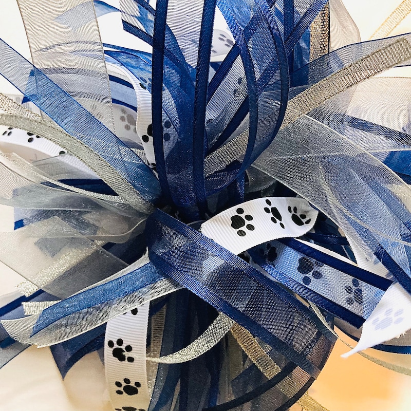 Paw Print Ribbon - Etsy