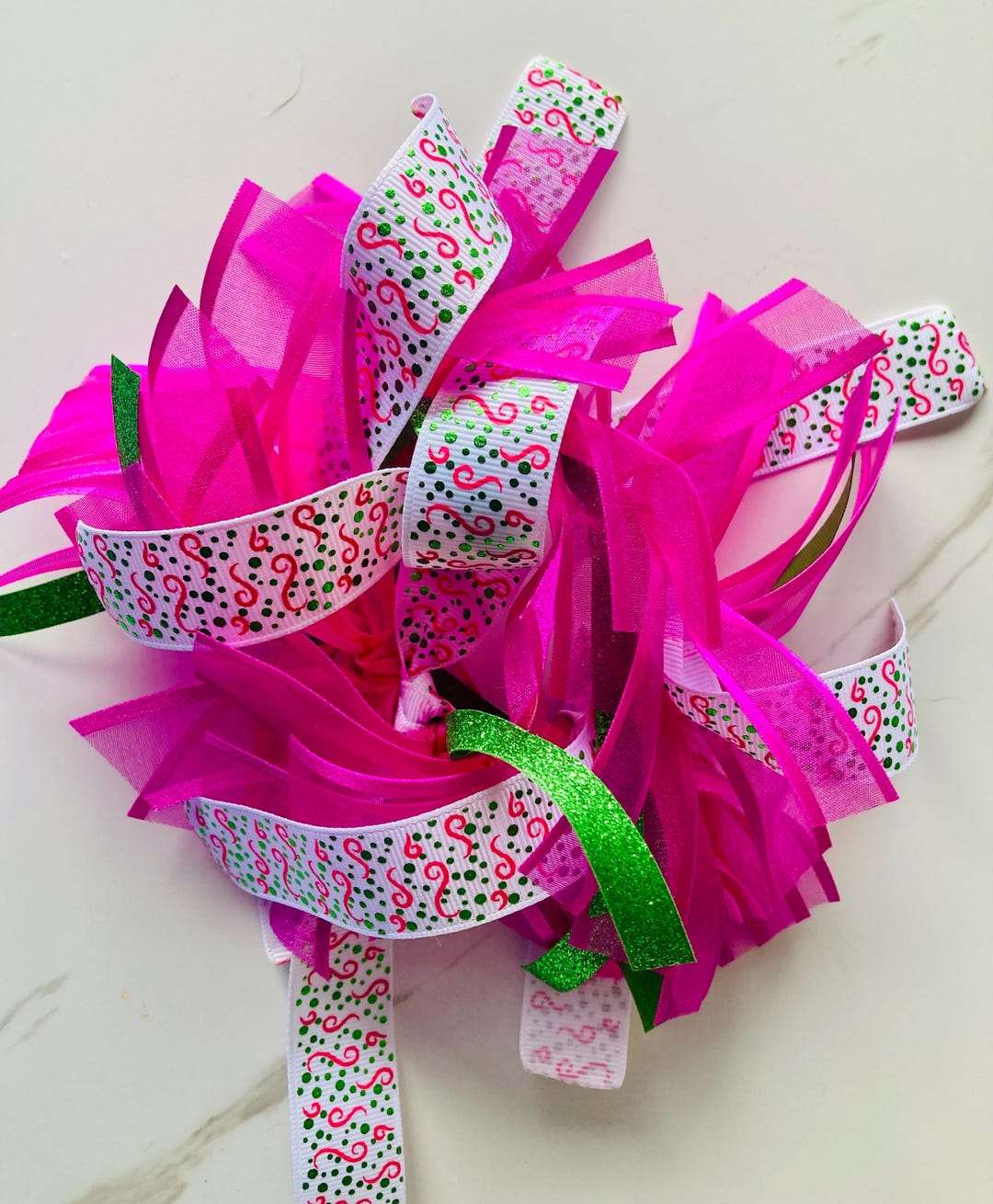 Party Confetti Ribbon Scrunchie for All Hair Types. - Etsy
