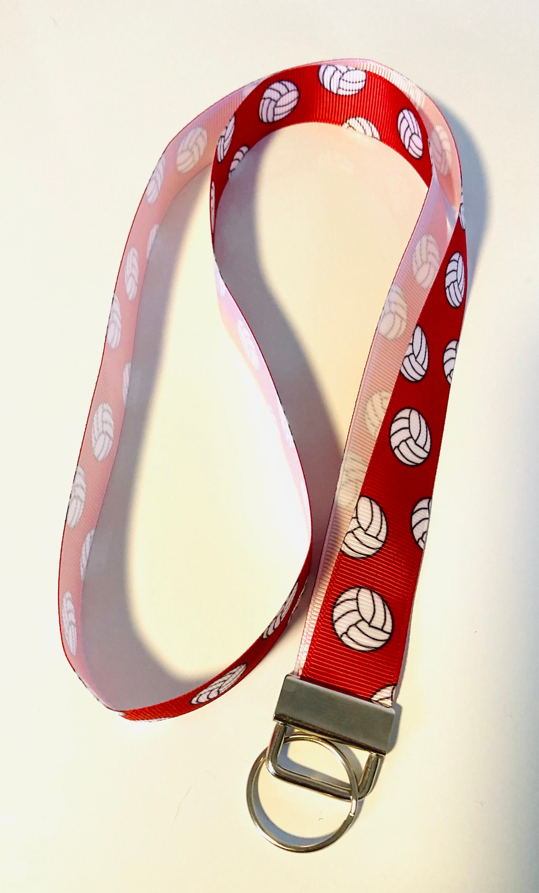 Hand Made Volleyball Lanyard/key Chain Combo Made With Strong Metal ...