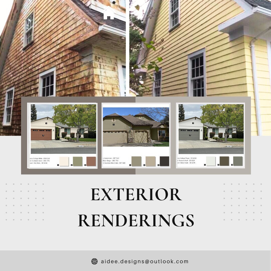 Color Exterior Rendering - Etsy