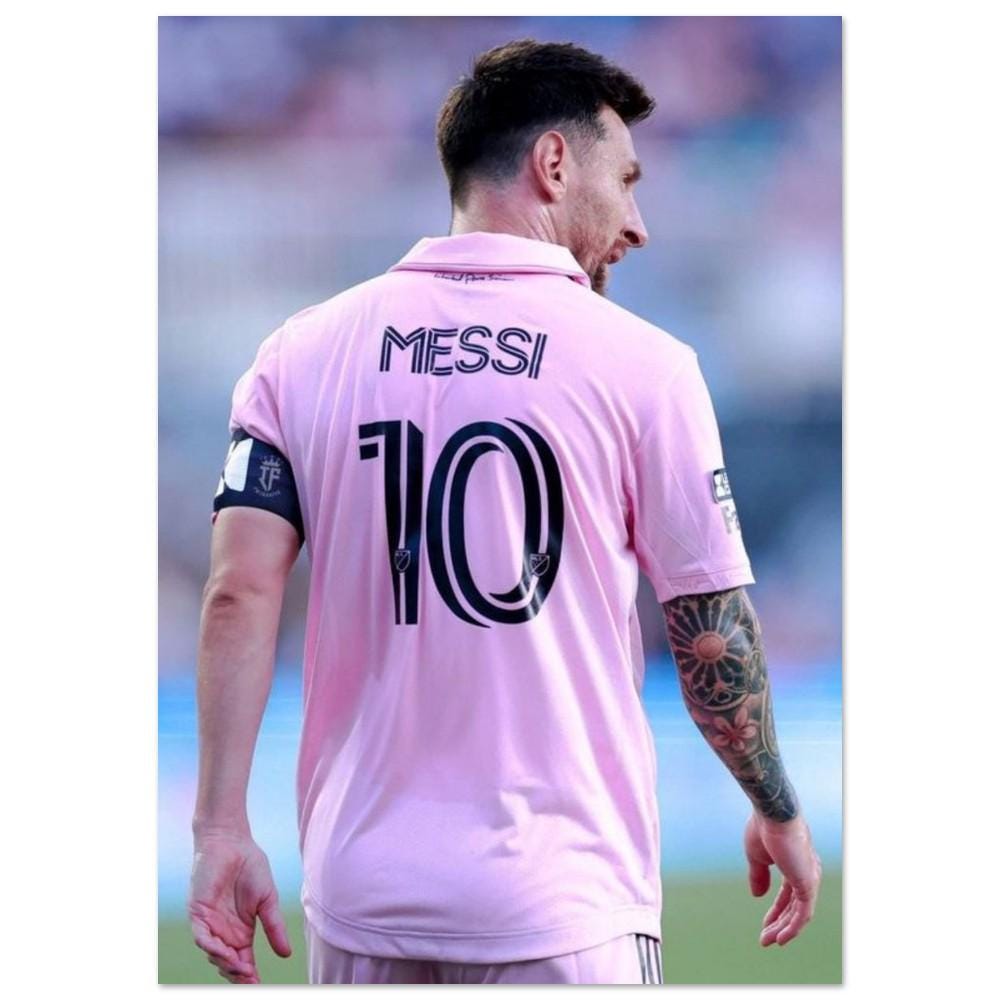 Lionel Messi Inter Miami Poster, Football Wall Art, Inter Miami, MLS ...