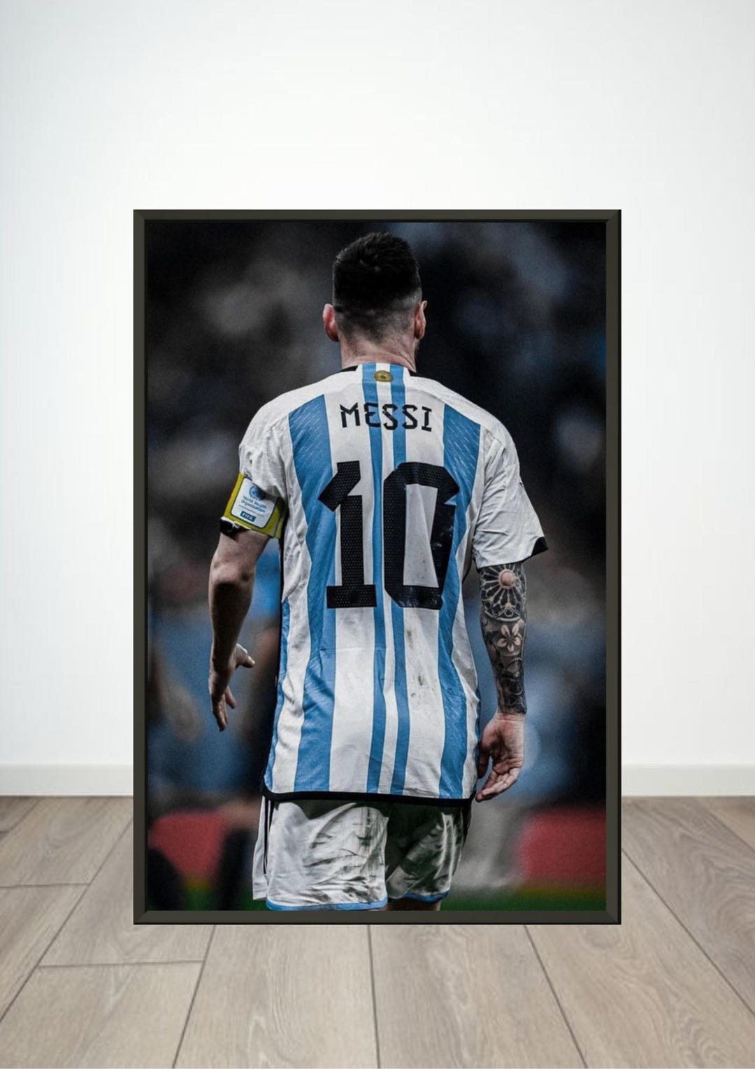Lionel Messi Argentina Poster, Football Wall Art, Number 10, Argentina ...