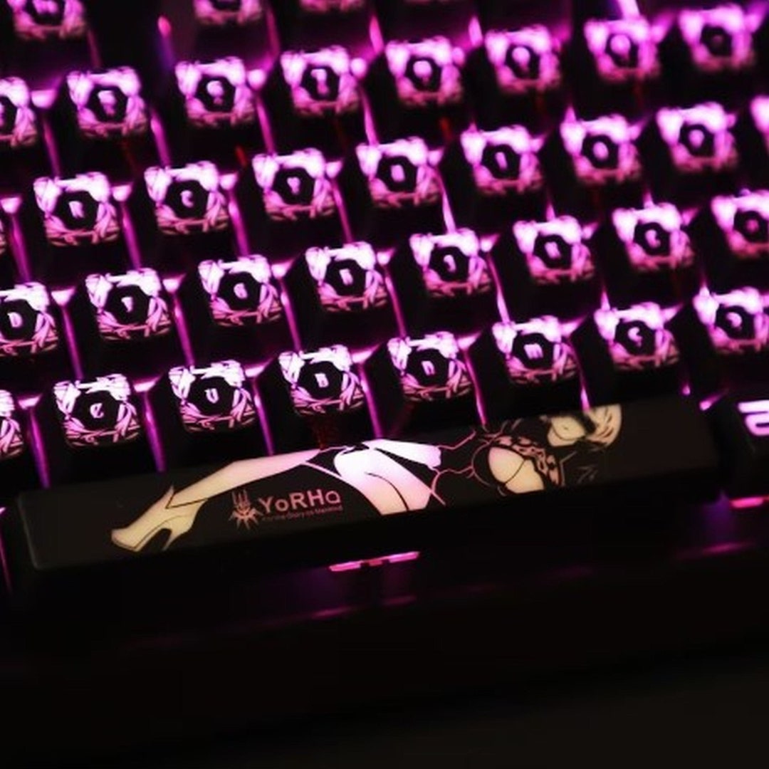 MX Switch Keycaps Artisan Keycaps Set Keycaps Anime Keycaps Cute High ...