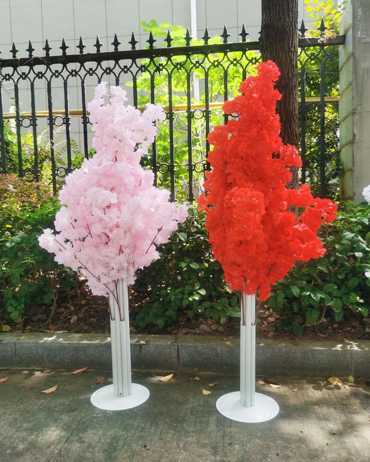 Height 5ft Cherry Blossoms Tree Wedding Decoration Home Garden Decor ...