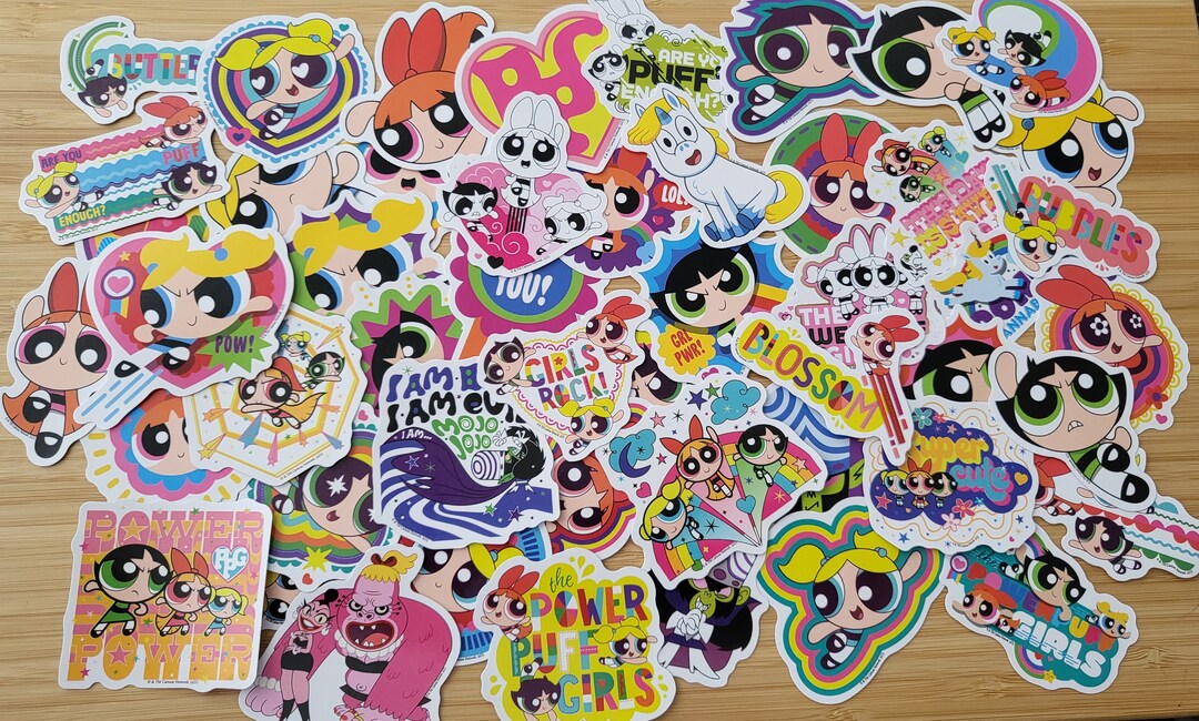Powerpuff Girls Mystery Sticker Pack of 5 Stickers - Etsy