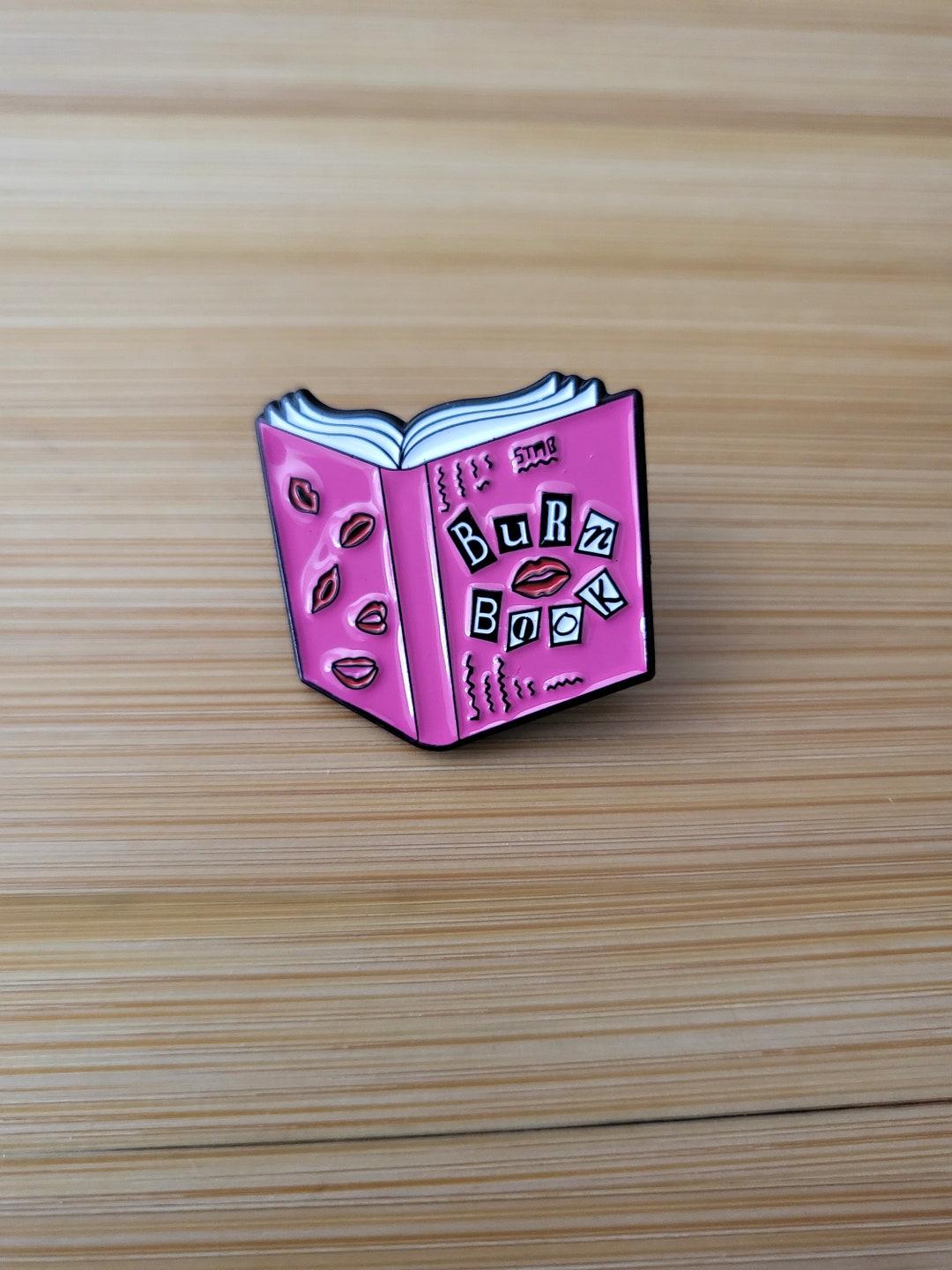 Mean Girls Burn Book Pin - Etsy