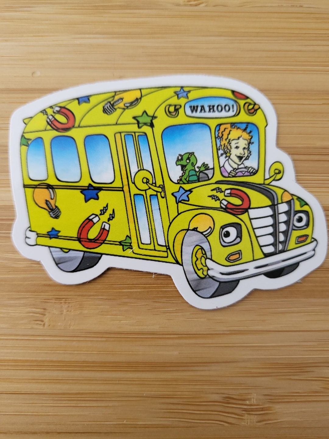 Magic School Bus Sticker - Etsy