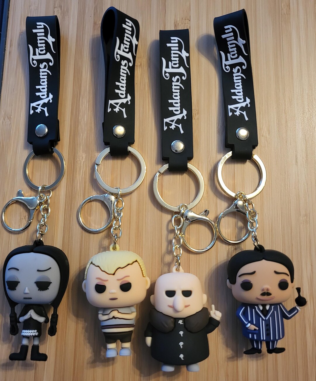 Addam Family Inspired Keychain Key Ring - Etsy