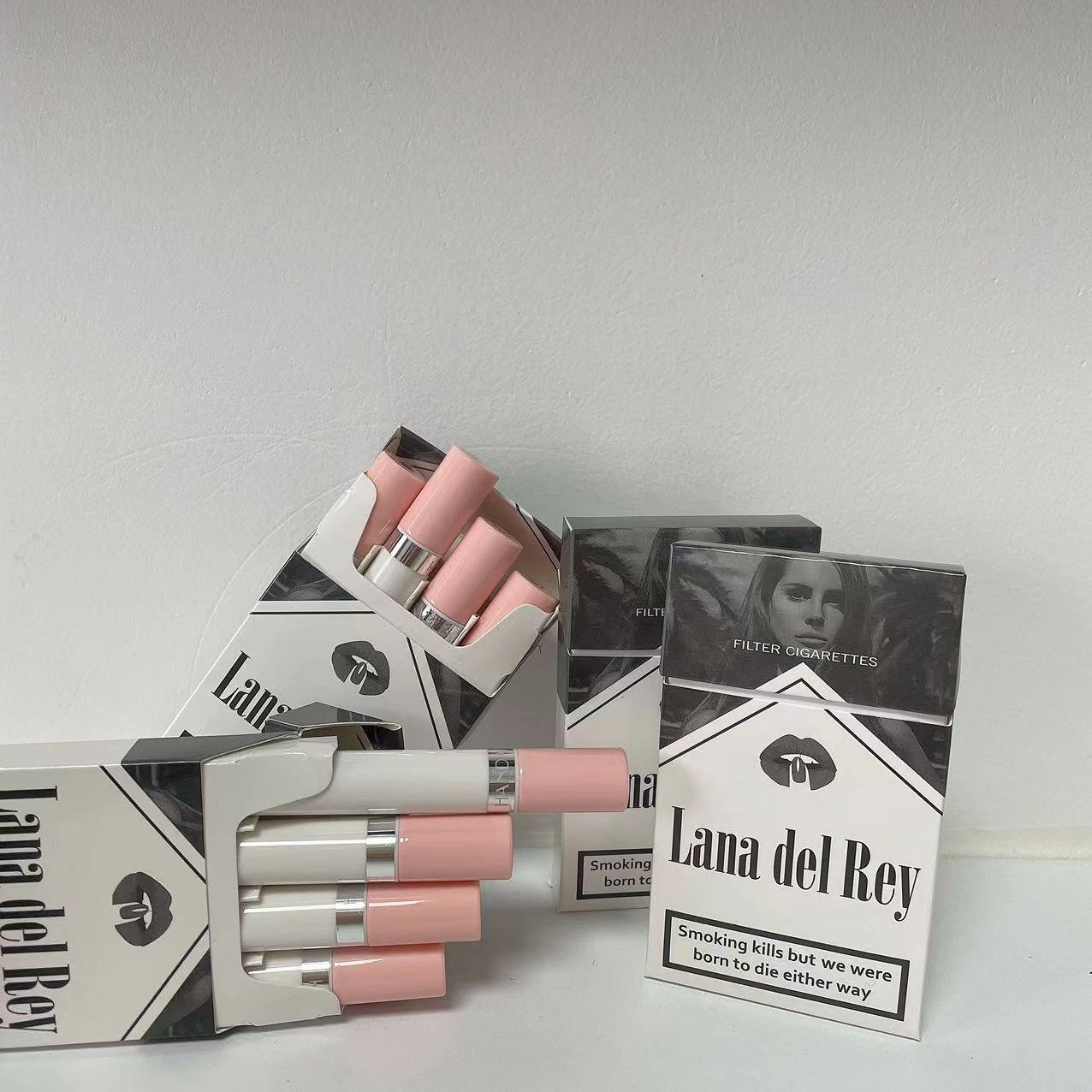 Mother's Day Gift,lana Del Rey Lipsticks Set,lana Del Rey Cigarette ...