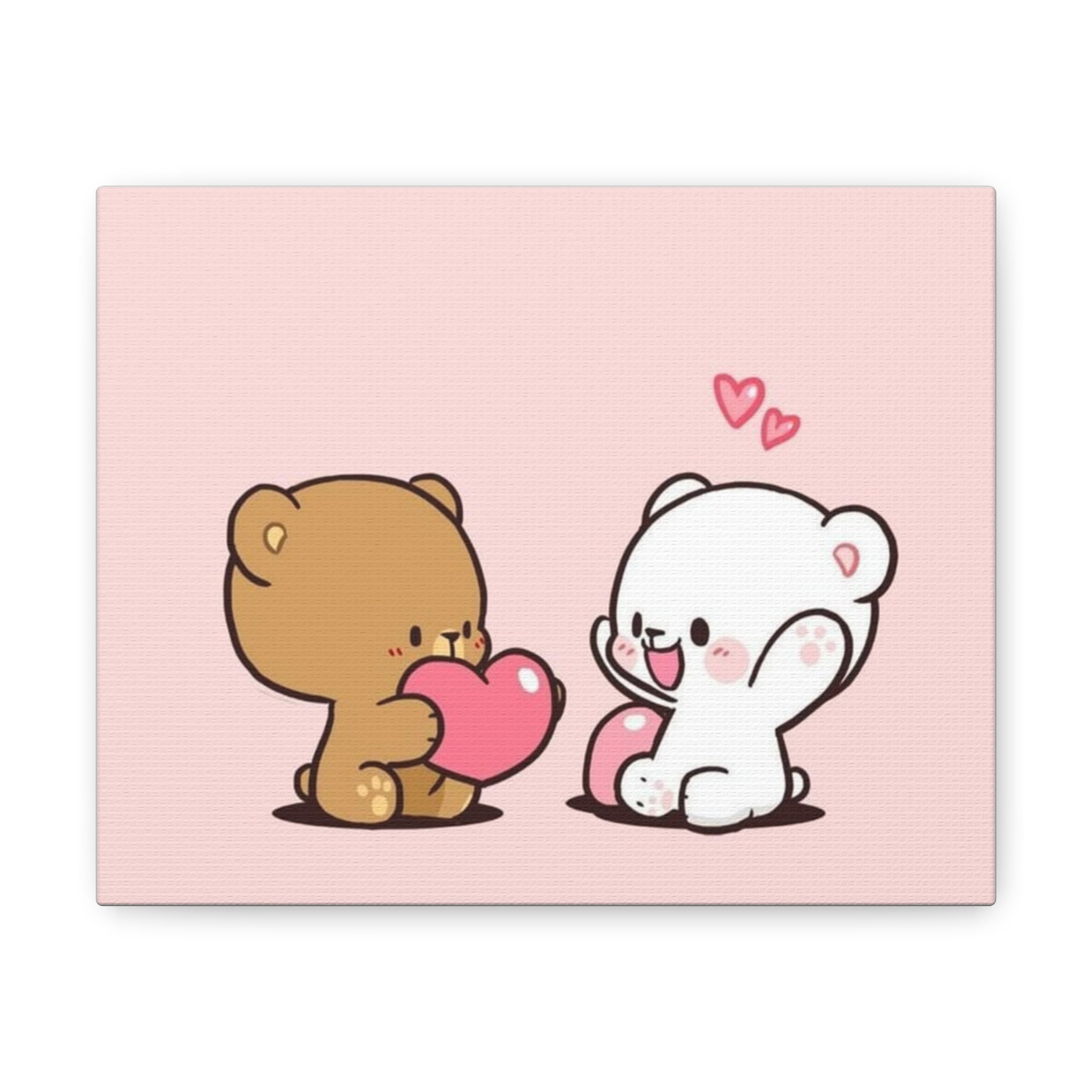 Loving Bears Couple Wallpaper - Etsy