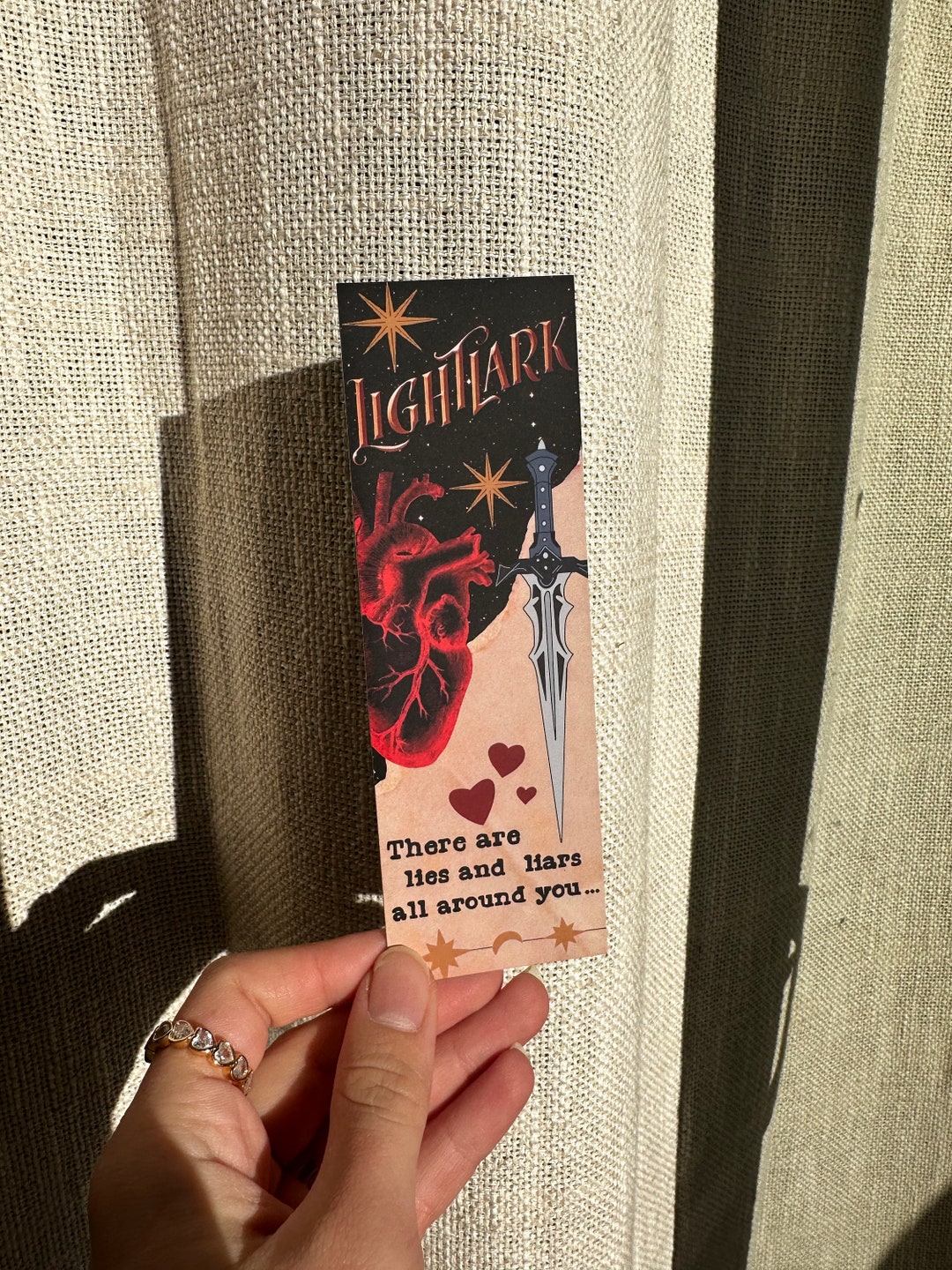 Lightlark Double Sided Bookmark - Etsy