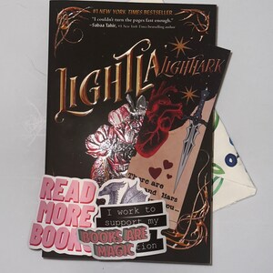 Lightlark Double Sided Bookmark - Etsy