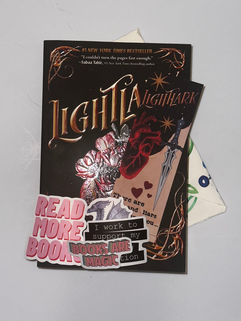 Lightlark Double Sided Bookmark - Etsy