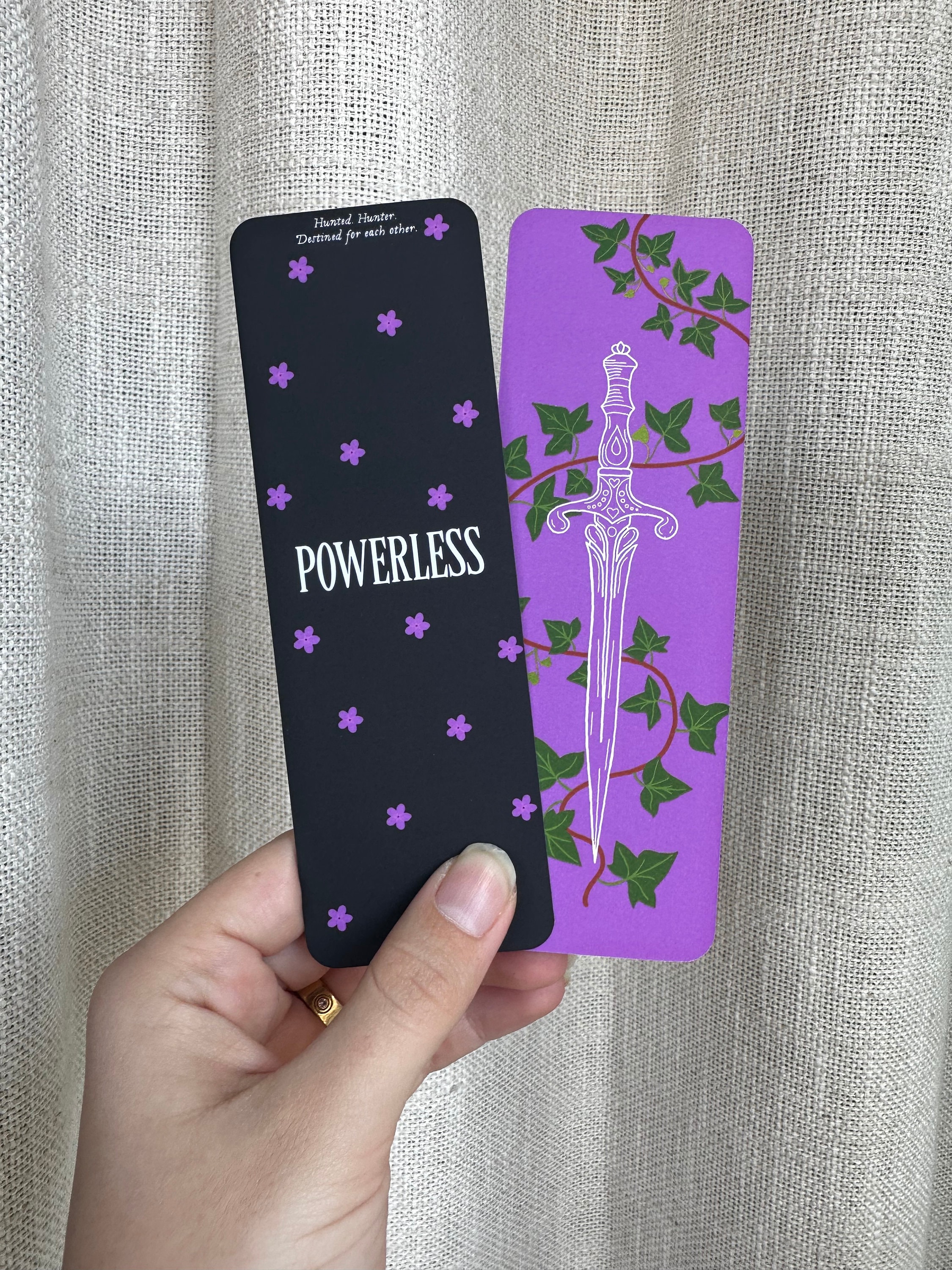 Powerless Inspired Bookmark - Etsy