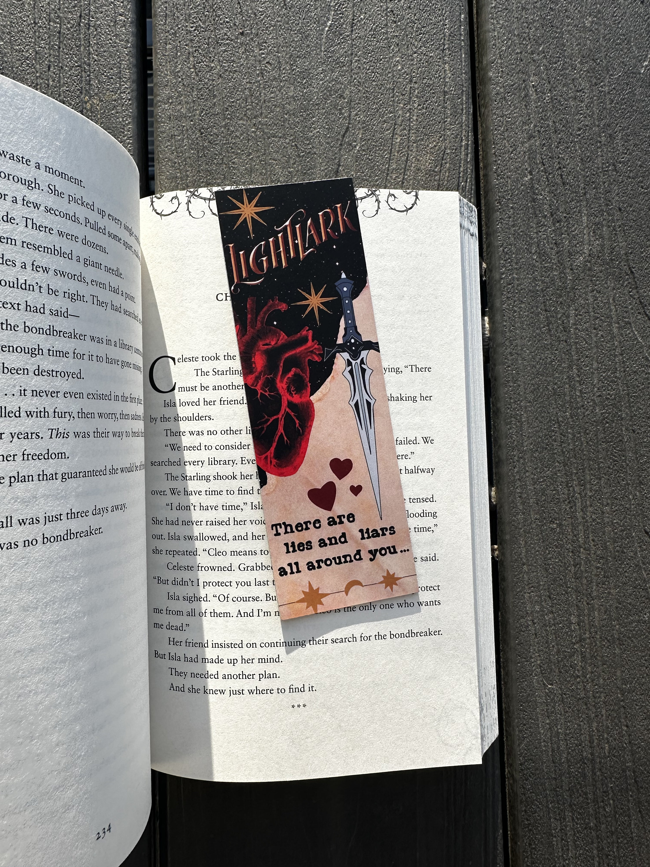 Lightlark Double Sided Bookmark - Etsy