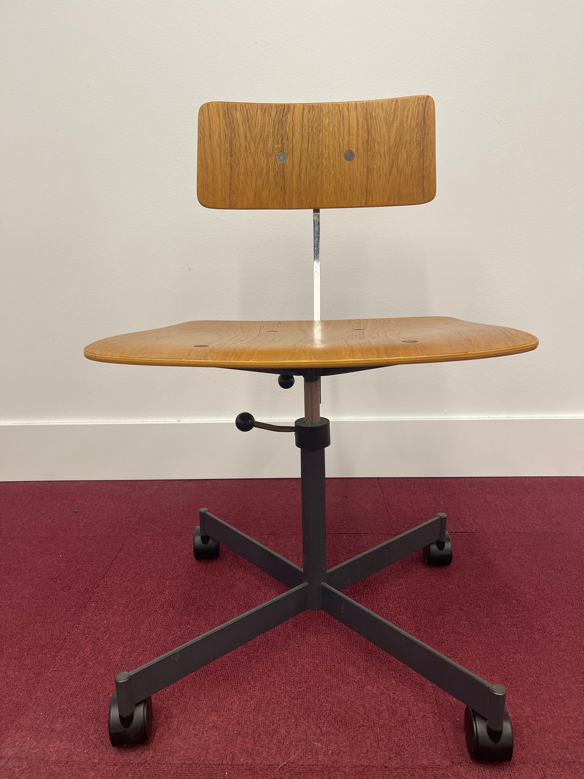 Vintage Kevi Task Desk Chair by Jorgen Rasmussen - Etsy