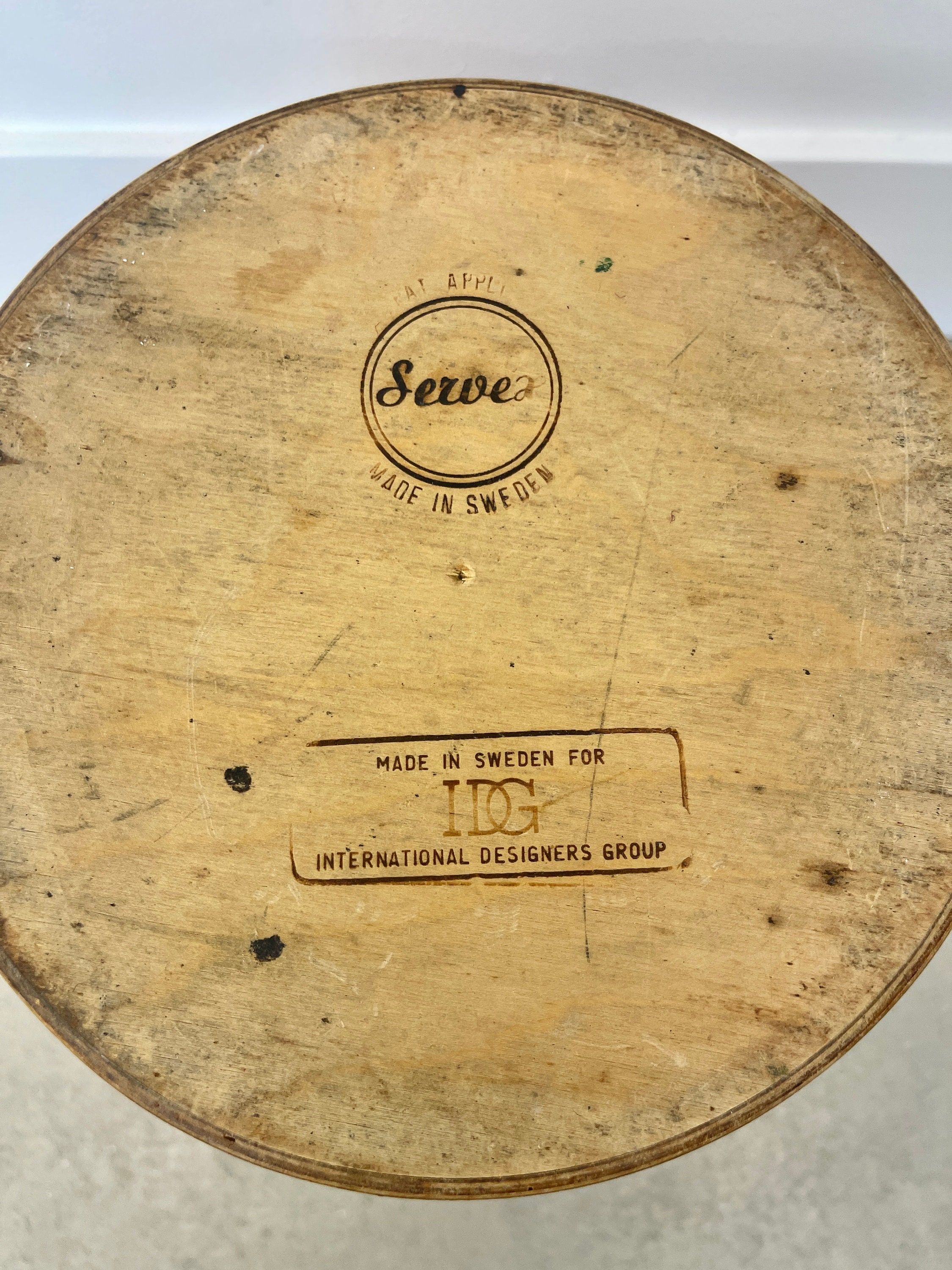 Pair of 1960s Mid-century Teak Wastebaskets by Servex of Sweden Martin ...