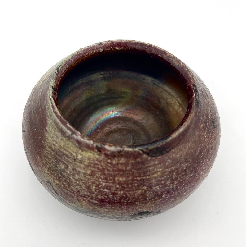 Original Studio Pottery Soda-fired Glaze Cachepot - Etsy