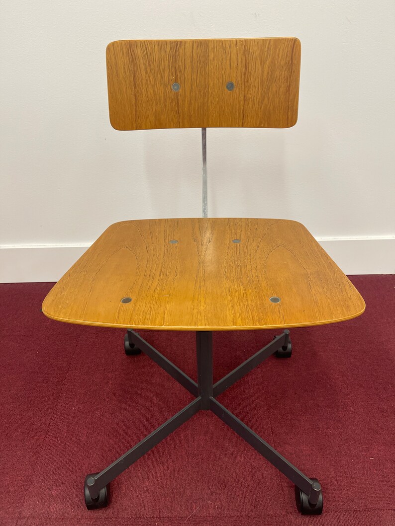 Vintage Kevi Task Desk Chair by Jorgen Rasmussen - Etsy
