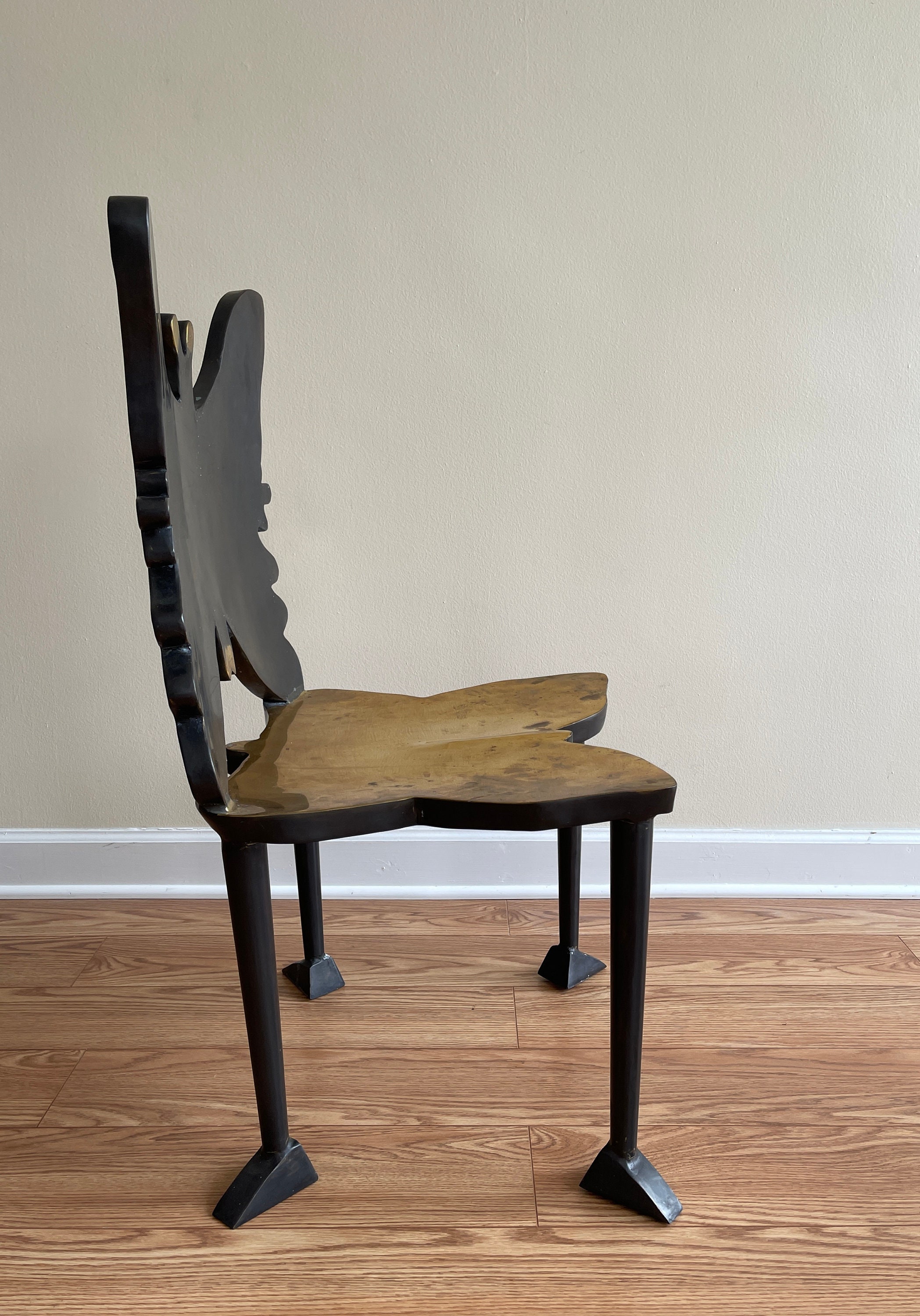 Custom Surrealist Organic Modern Mariposa Bronze Chair - Etsy