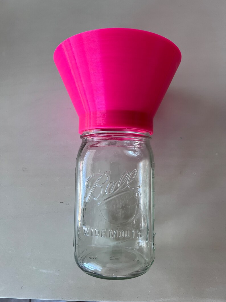Wide Mouth Mason Jar Funnel - Etsy
