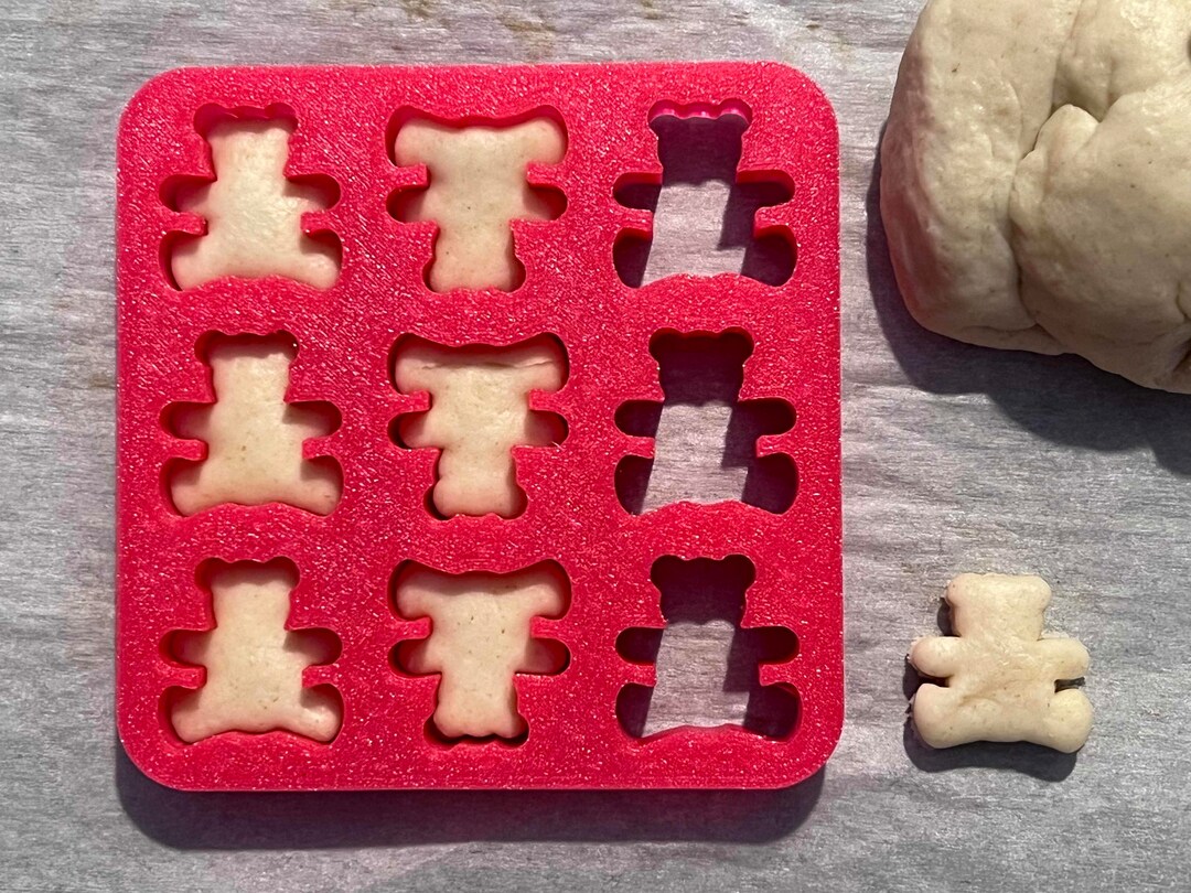Teddy Bear Cookie / Cracker Cutter - Etsy