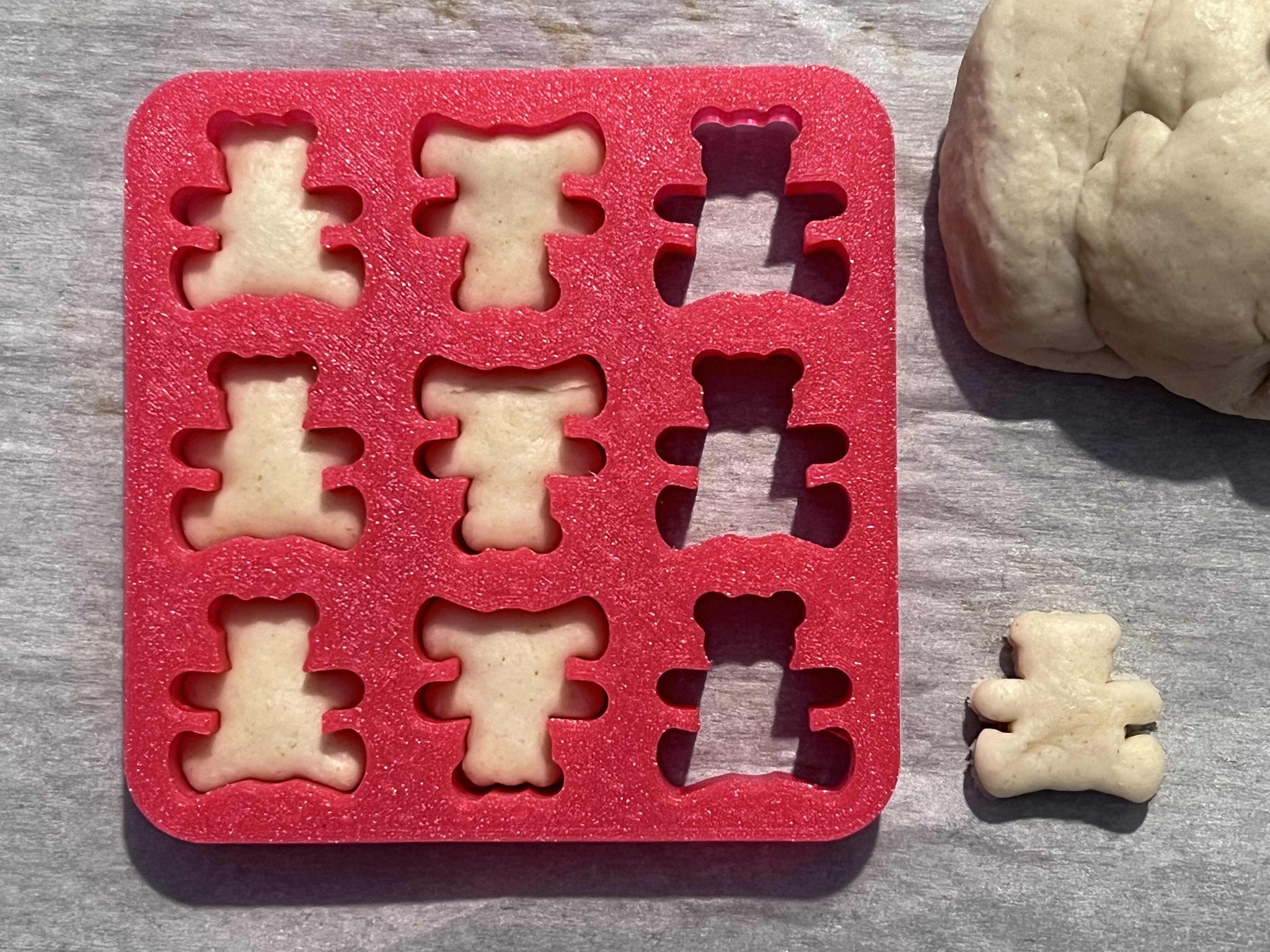 Teddy Bear Cookie / Cracker Cutter - Etsy