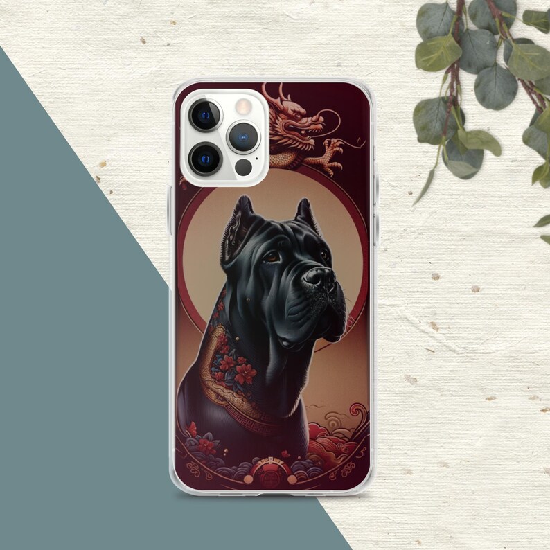 Cane Corso: Imperial Sentinel & Dragon Majesty Phone Case for iPhone 15 ...