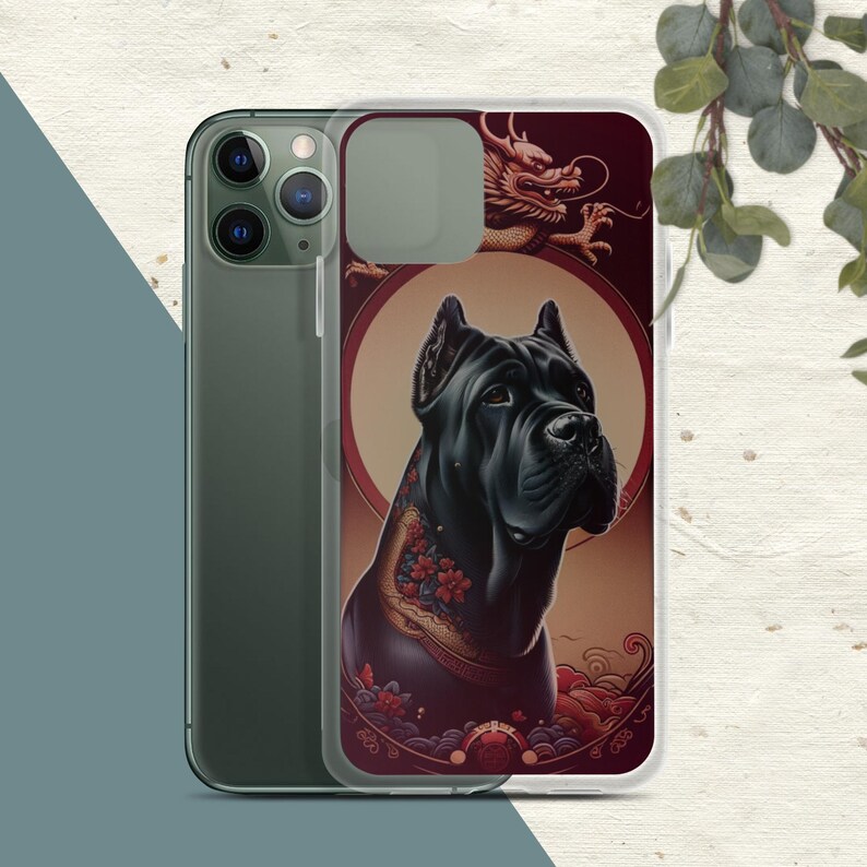 Cane Corso: Imperial Sentinel & Dragon Majesty Phone Case for iPhone 15 ...