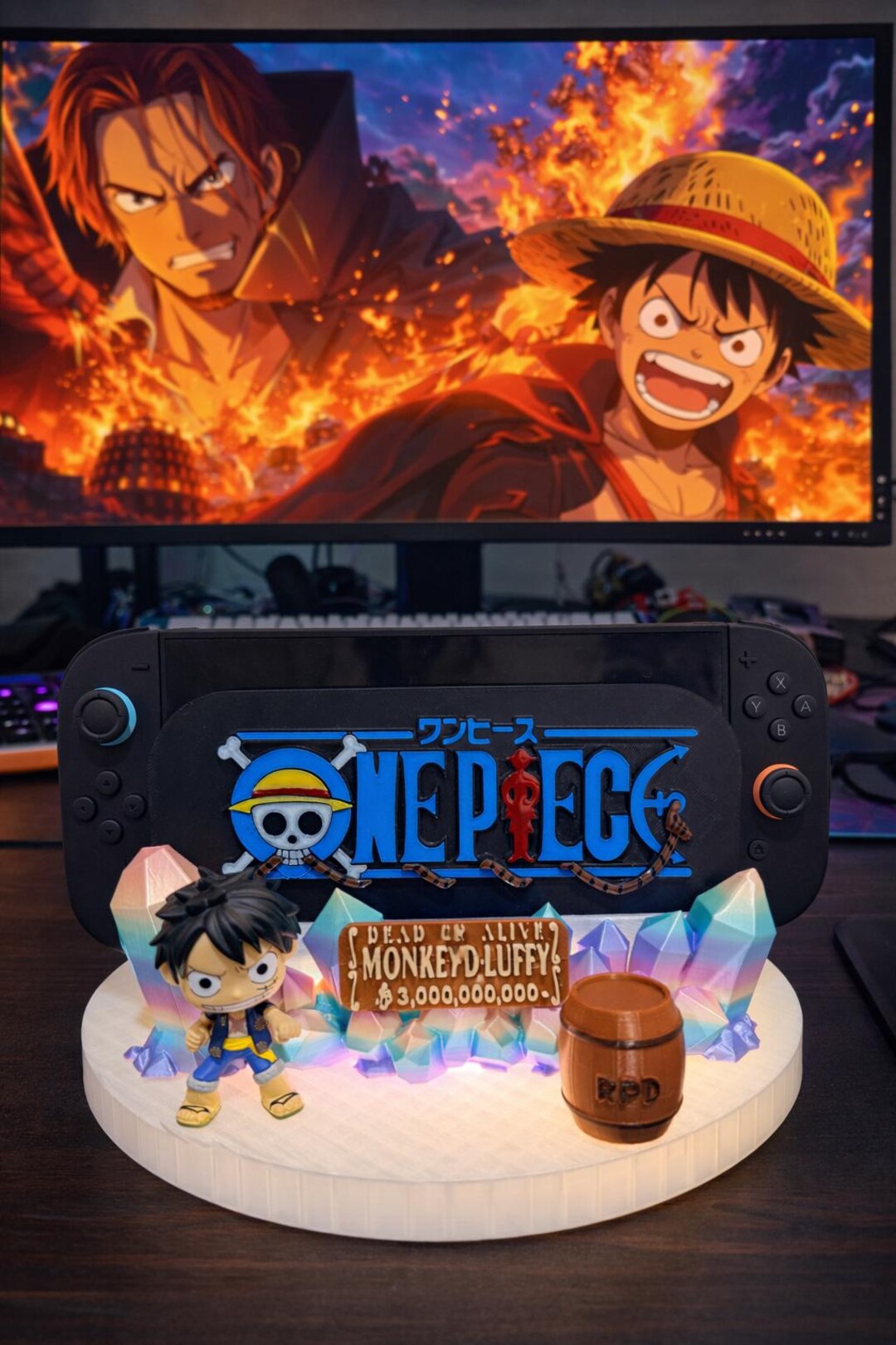 Nintendo Switch 2 One Piece Treasure Dock – Luffy’s Crystal Stand ...