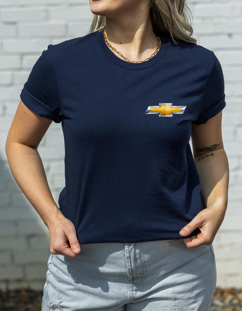 Chevrolet Logo Tshirt, Chevrolet Car Shirt, Trendy Chevrolet Tee, Car ...