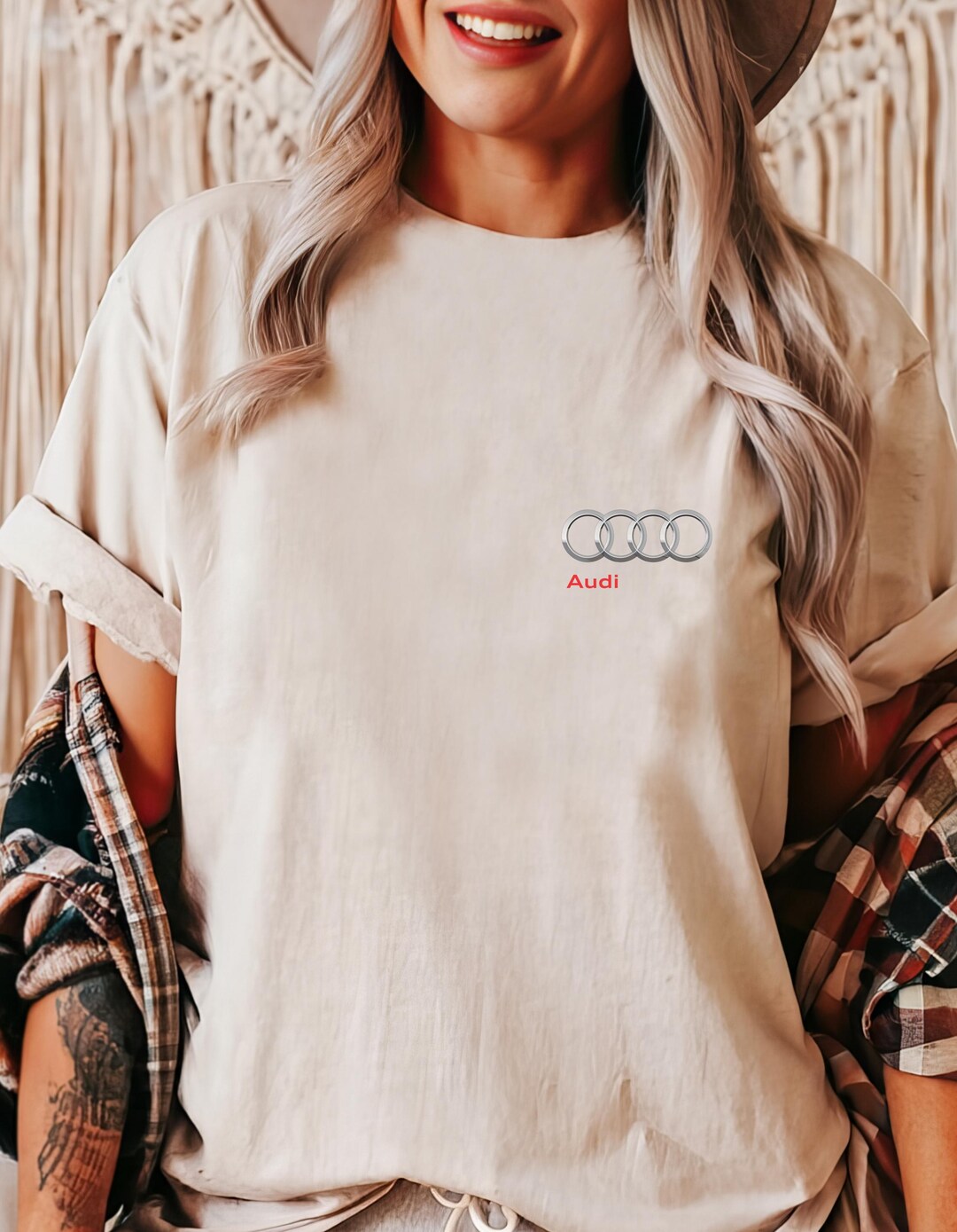 Audi Logo Tshirt, Trendy Audi Tee, Best Car Logo Gifts, Popular Audi ...