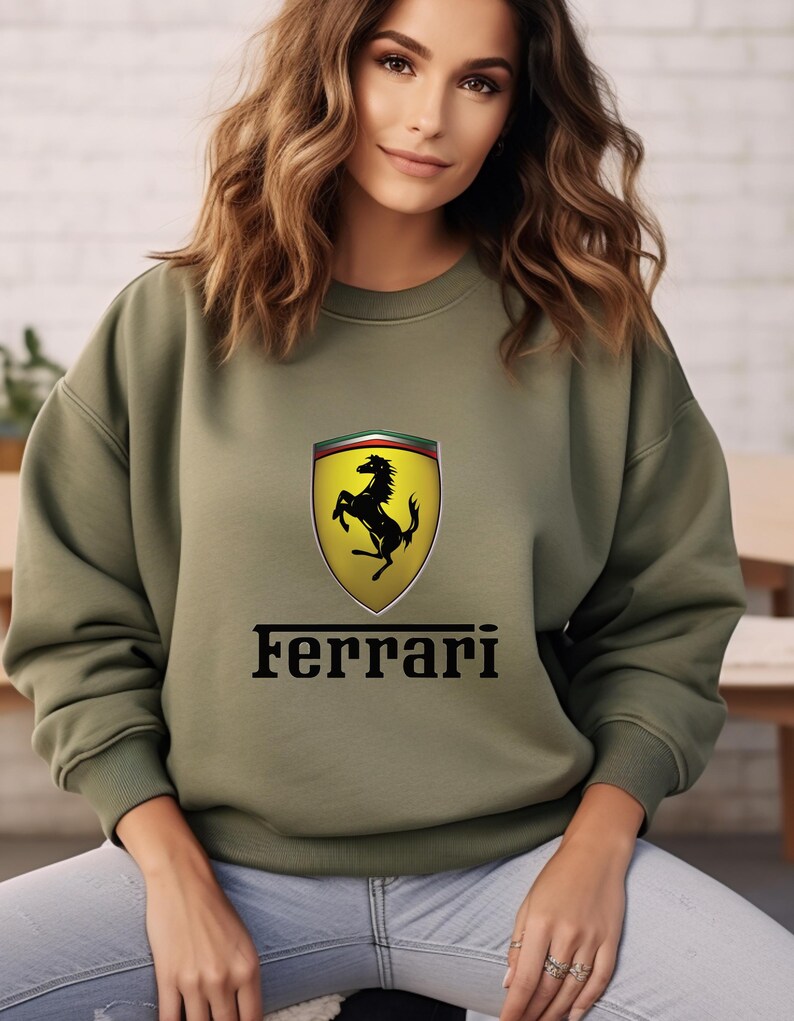 Ferrari Tshirt, Best Car Logo, Popular Ferrari Shirts, Ferrari Tee, Car ...