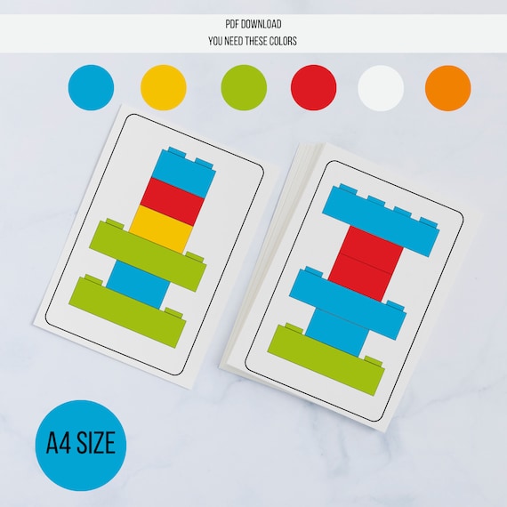 Building Block Template Printables
