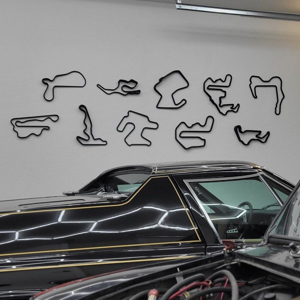 Race Track Wall Art - Etsy