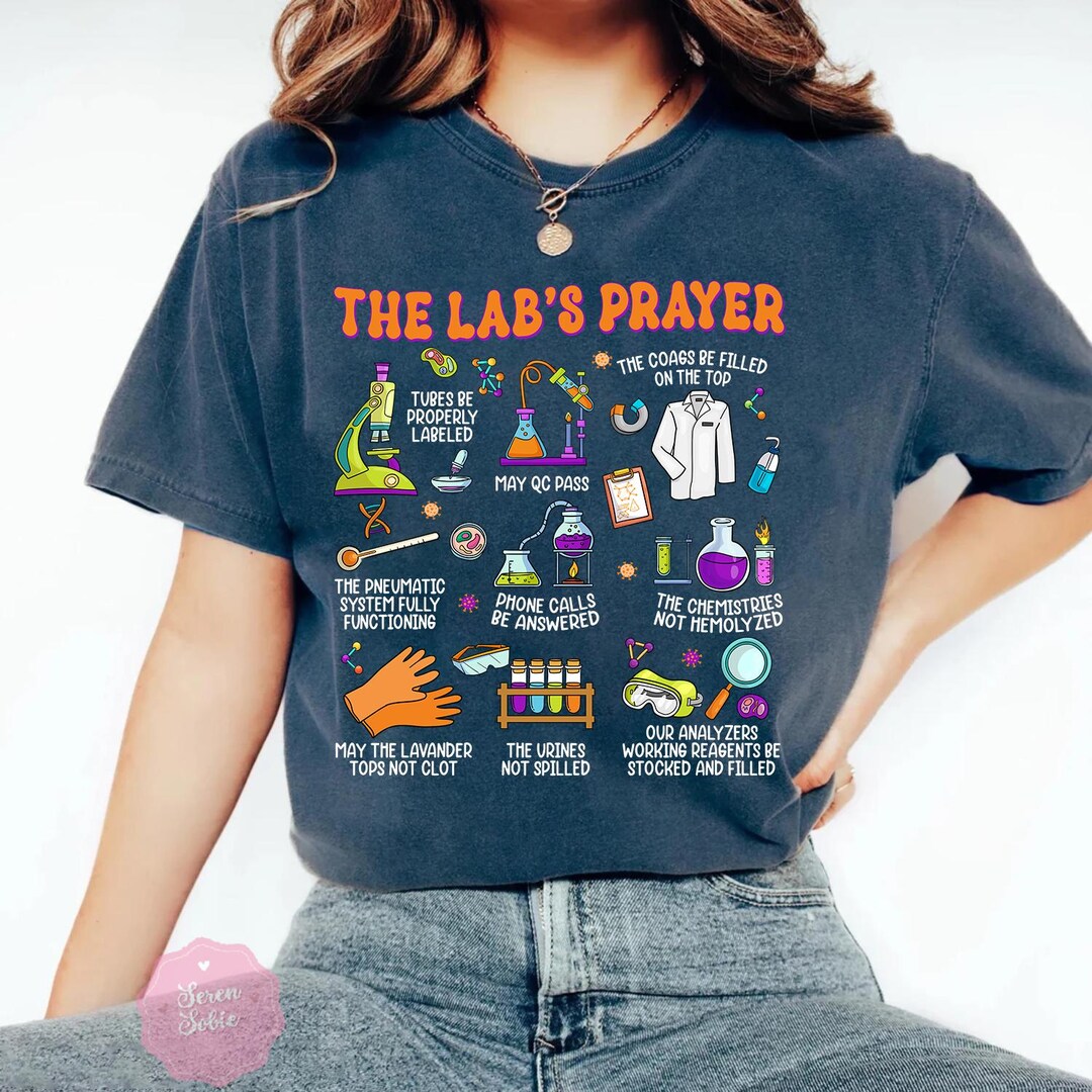 The Lab's Prayer Shirt, Laboratory Team Shirt, Lab Week Group Tee ...